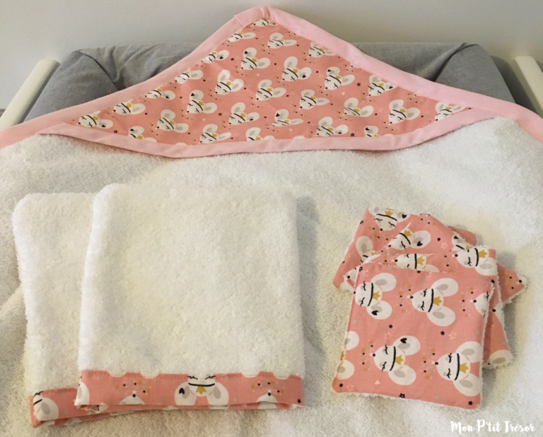Coudre une cape de bain pour bébé… – Mon P'tit Trésor